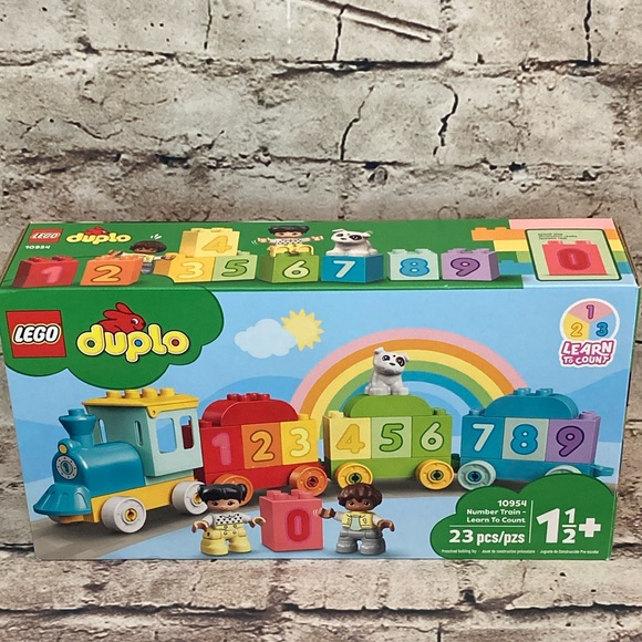 Lego | Toys | Lego Duplo Colorful Number Train Learn To Count Set ...